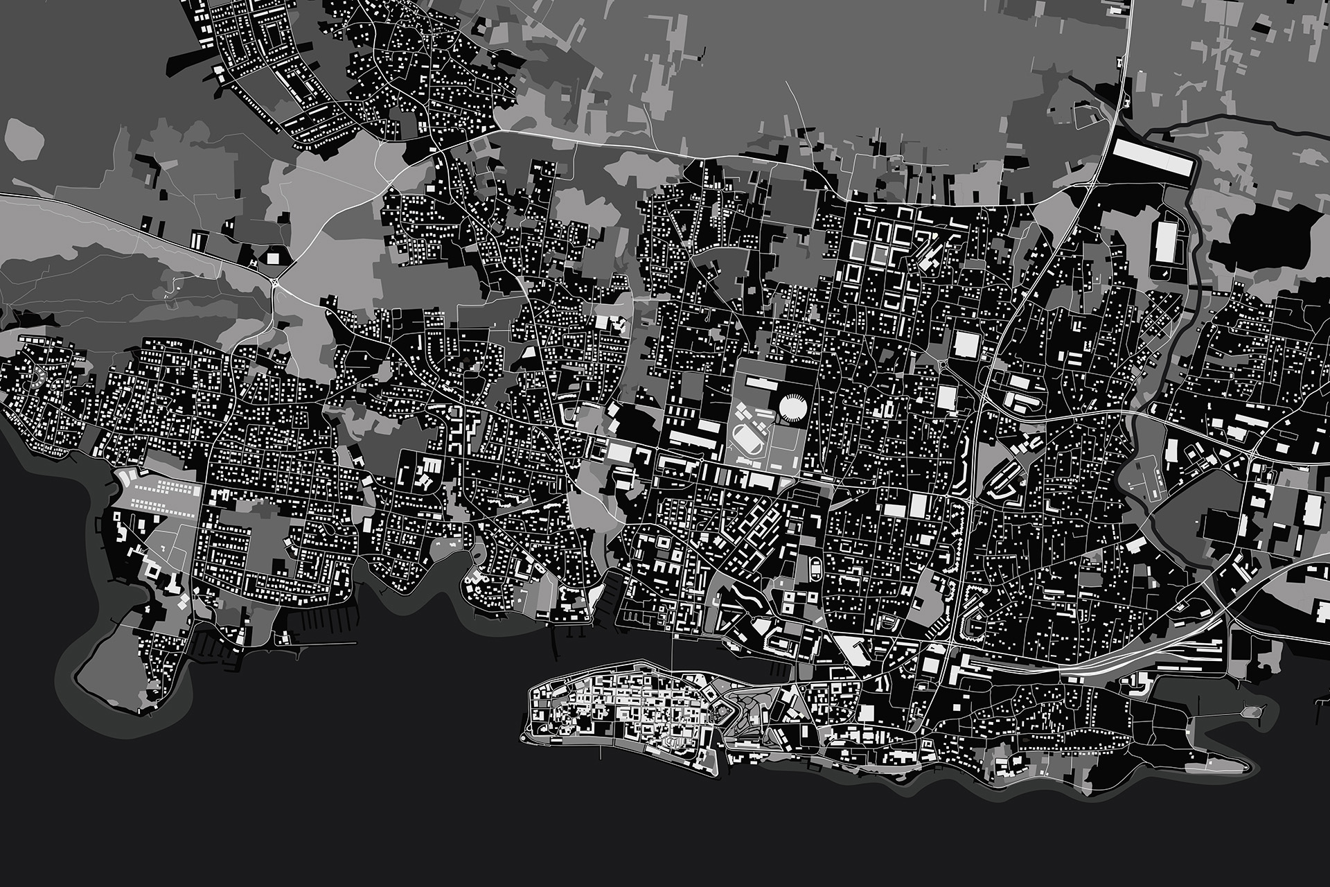 Zadar City Map - Hoba Design Studio